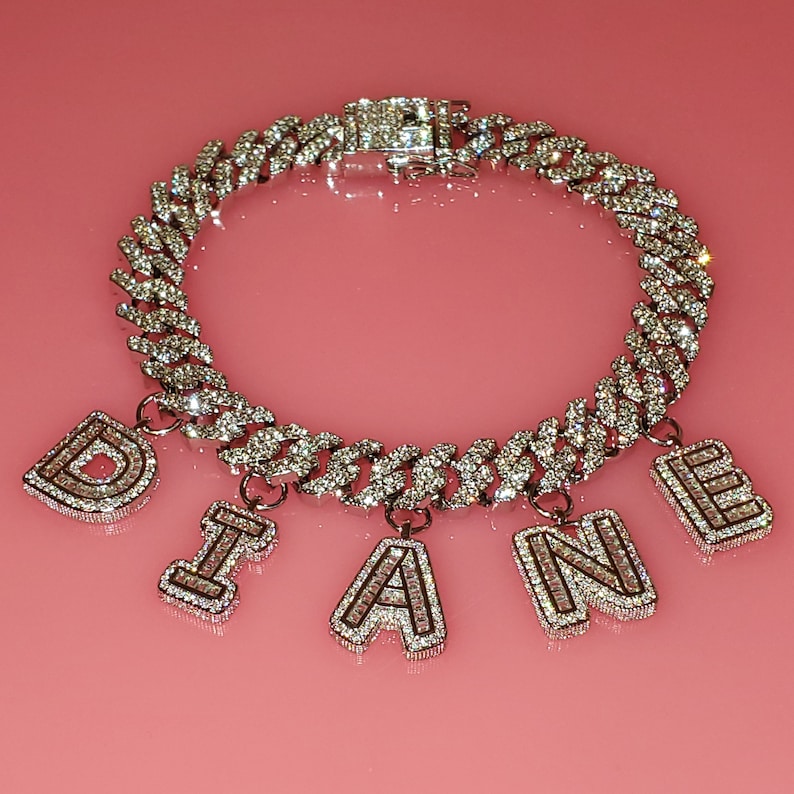 Personalized Name Anklet - Custom Name Jewelry - Birthday Gifts for Her ...