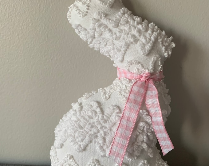 Farmhouse Style Fabric Bunnies Shabby Chic Bunny Rabbit - Etsy