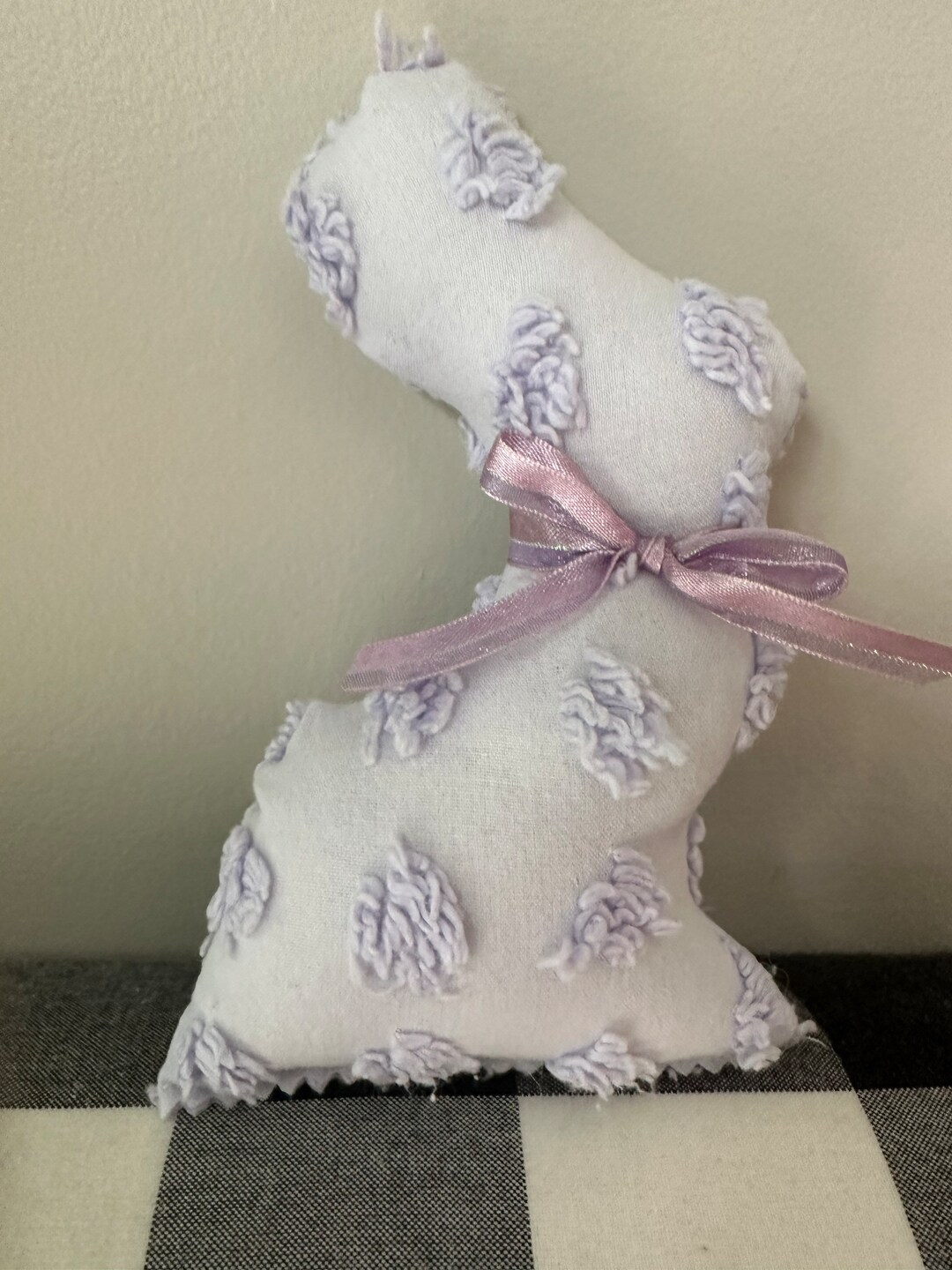 Farmhouse Style Fabric Bunnies, Shabby Chic Bunny Rabbit, Easter Decor ...