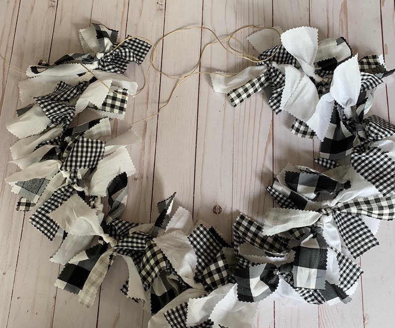 Buffalo Plaid Garland - Etsy