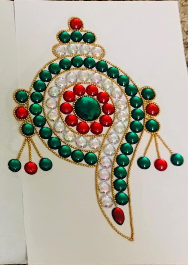 Buy Kundan Rangoli | Sangu Chakra Namam| Shanka Chakra Nama Kundan Art ...