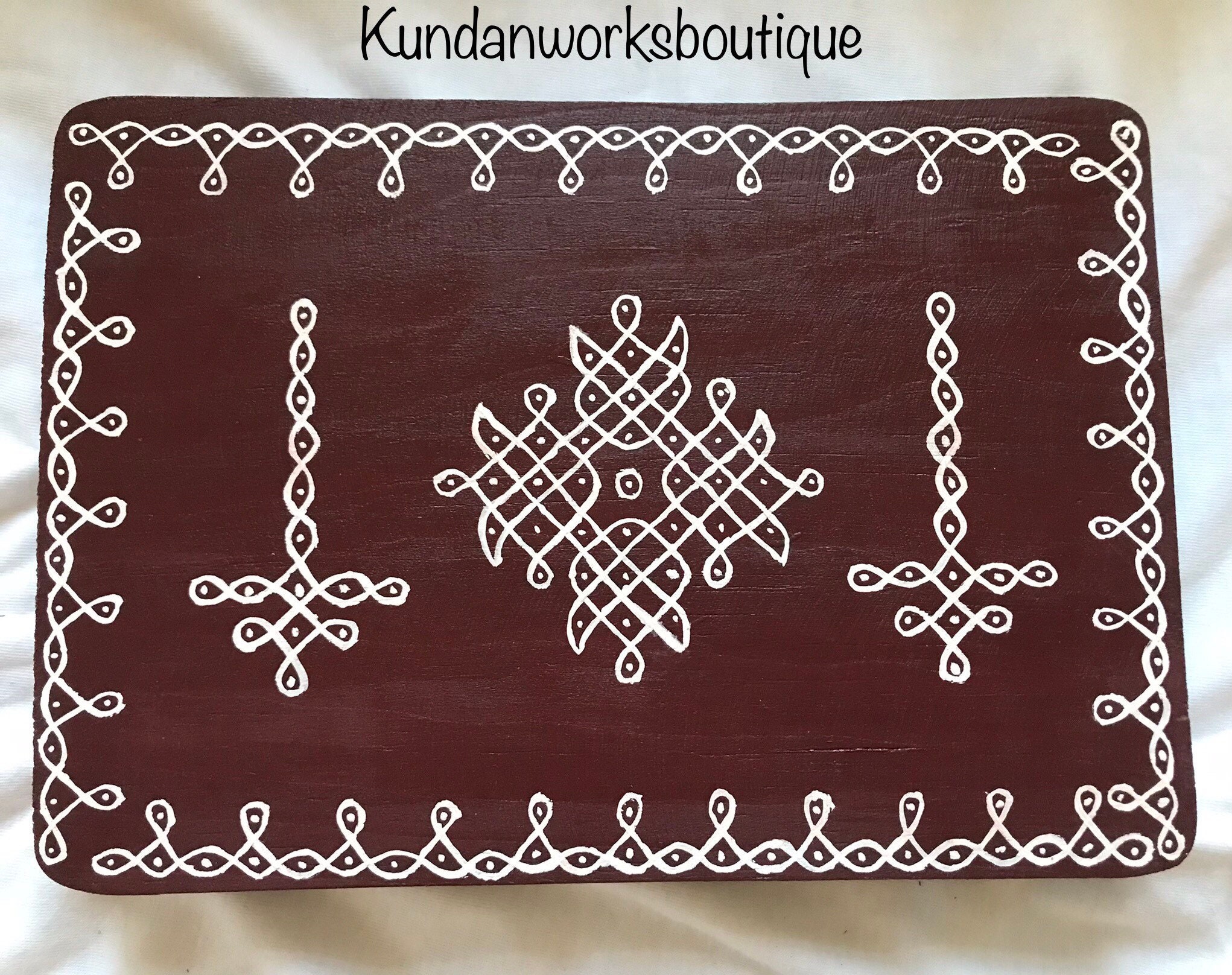 Kolam Manai | Pooja Kolam Manai | Pooja Manai - Etsy