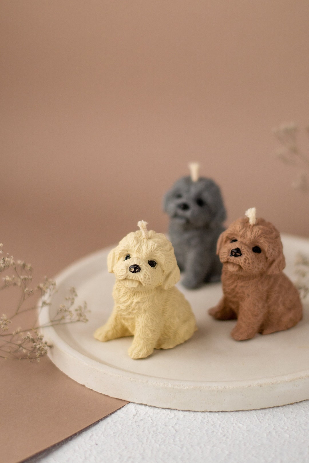 Dog Candle, Puppy Candle, Gift for Dog Lover, Pet Candle, Gift for Dogs ...