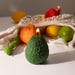 Food Candles, Real Fruit & Vegetables Candles, Orange Candle, Lemon ...