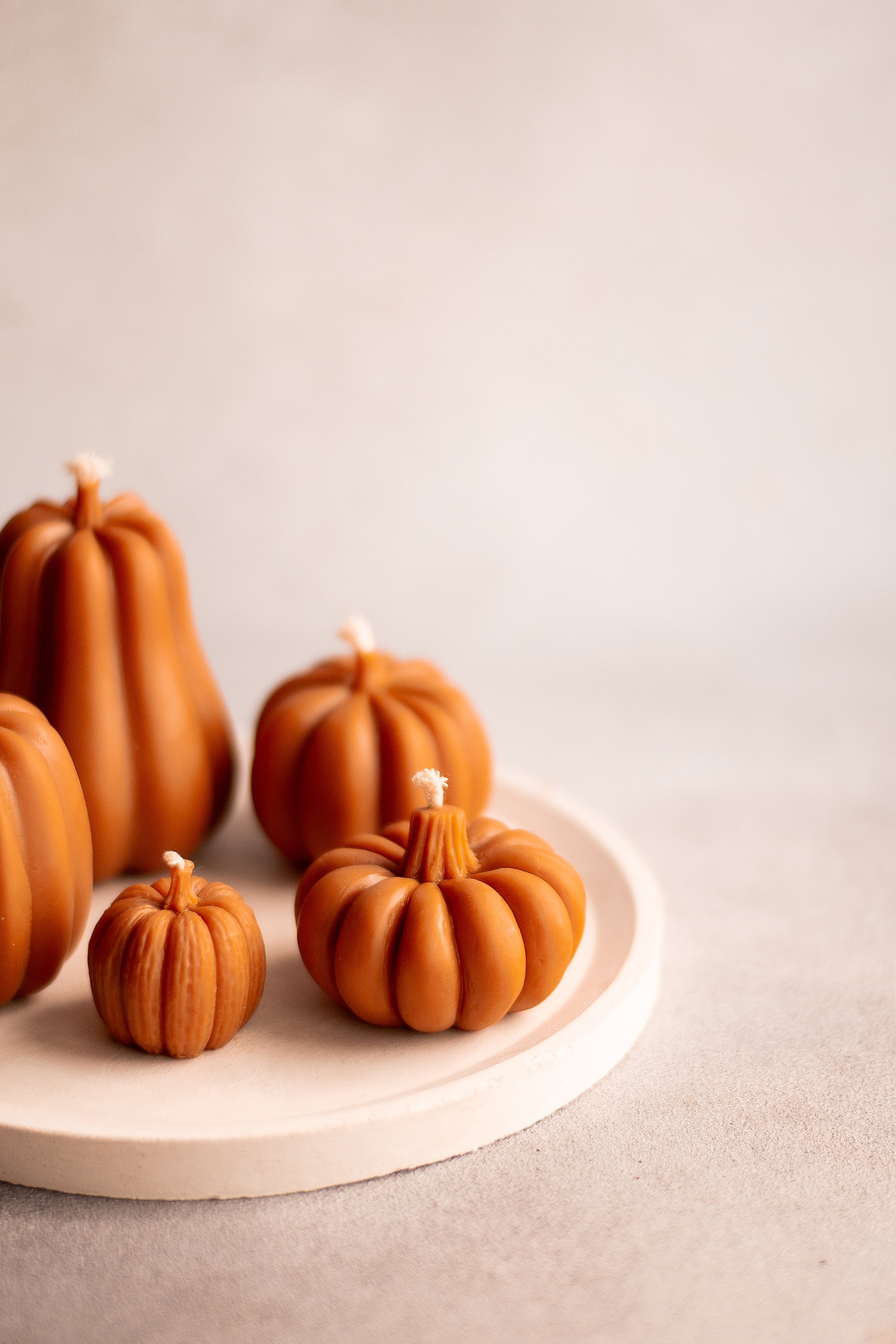 Pumpkin Candles / Fall Decor Candle / Halloween Decor / - Etsy