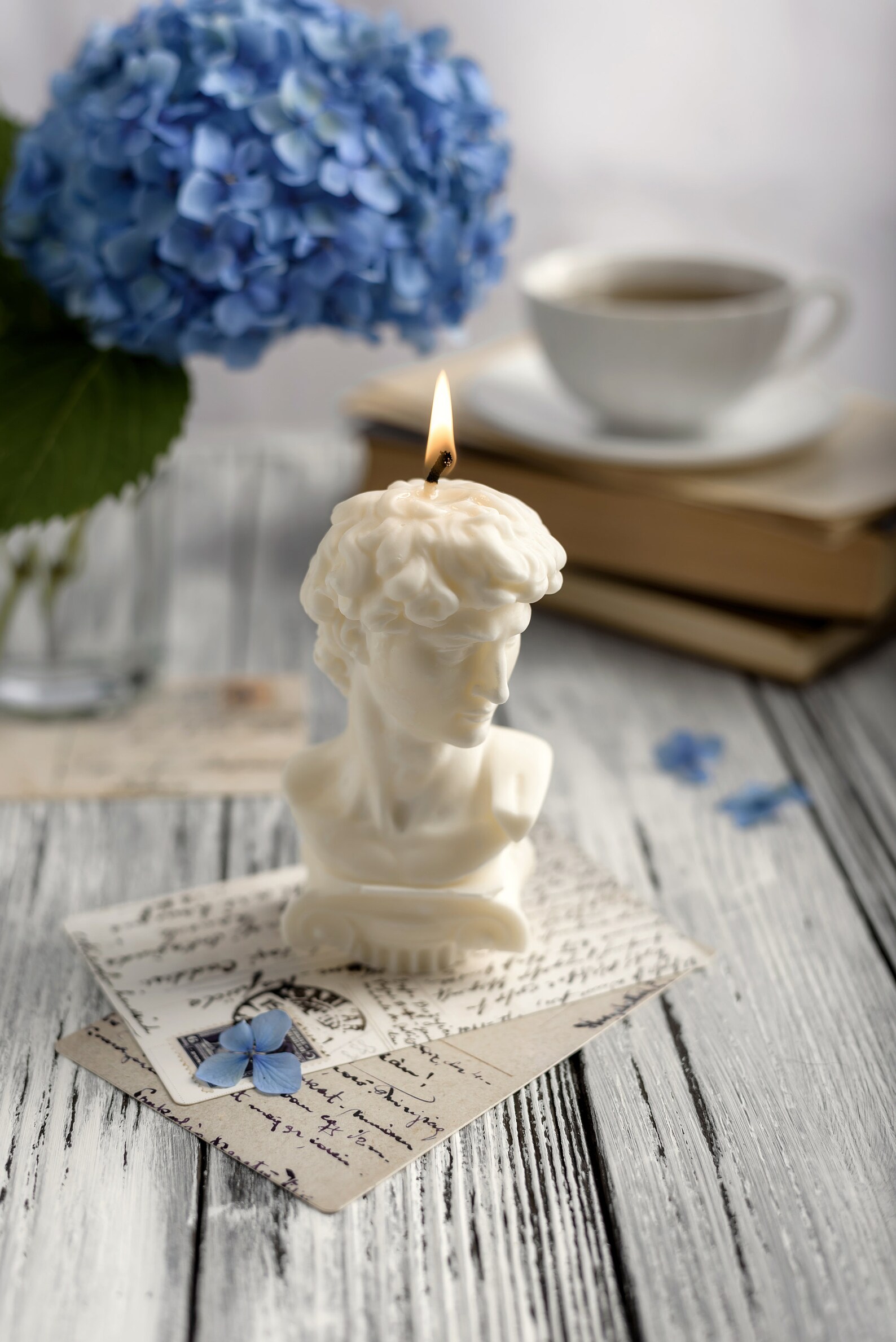 David Candle David Bust Candle David Head Candle Statue - Etsy