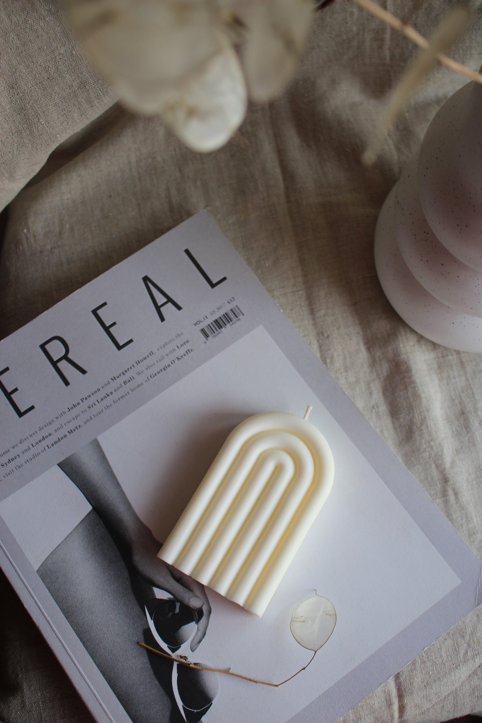 Arch Candle, Rainbow Candle, Aesthetic Candle, Minimalist Candle ...