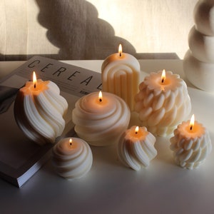 Decorative Candle, Swirl Candle, Rope Candle, Round Swirl Candle ...