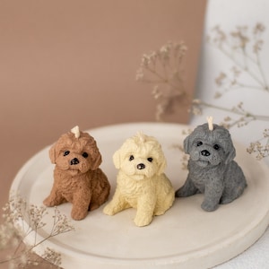 Dog Candle, Puppy Candle, Gift for Dog Lover, Pet Candle, Gift for Dogs ...