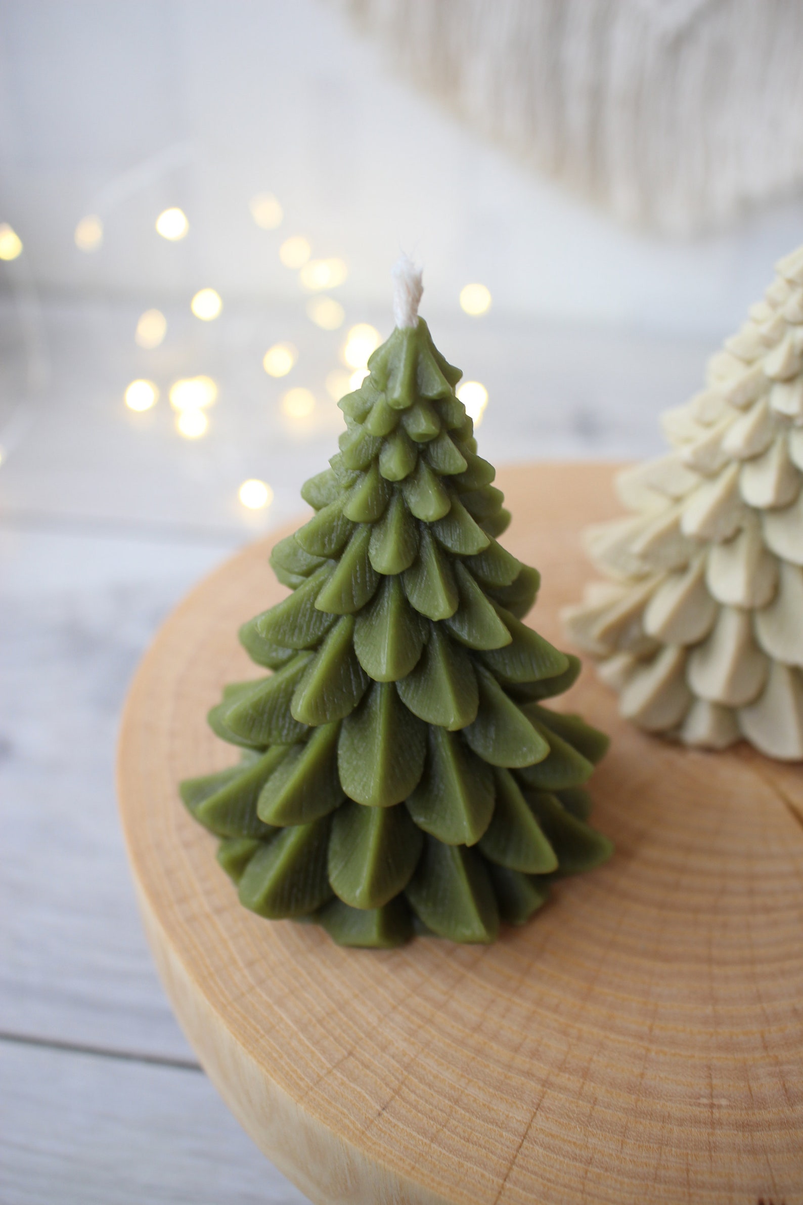 Christmas Tree Candle Christmas Gift Candle Christmas Decor - Etsy