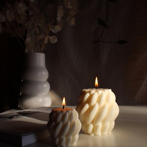 Decorative Candle, Swirl Candle, Rope Candle, Round Swirl Candle ...