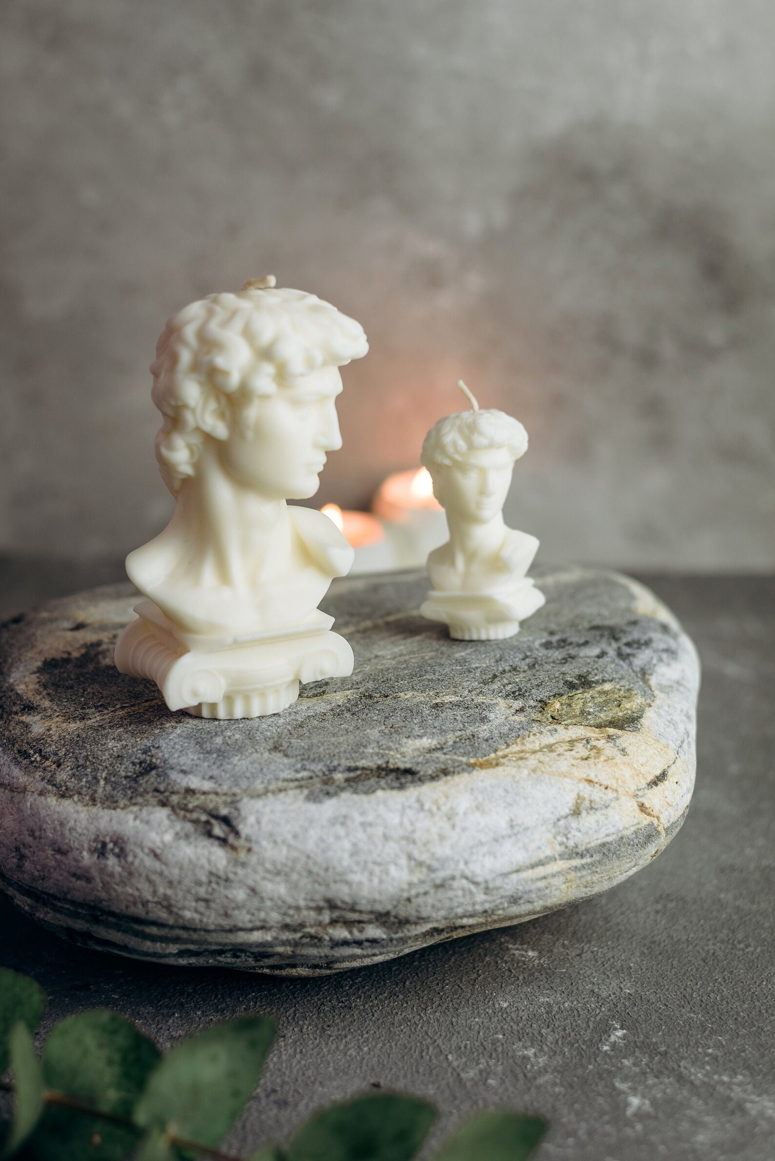 David Candle David Bust Candle David Head Candle Statue - Etsy