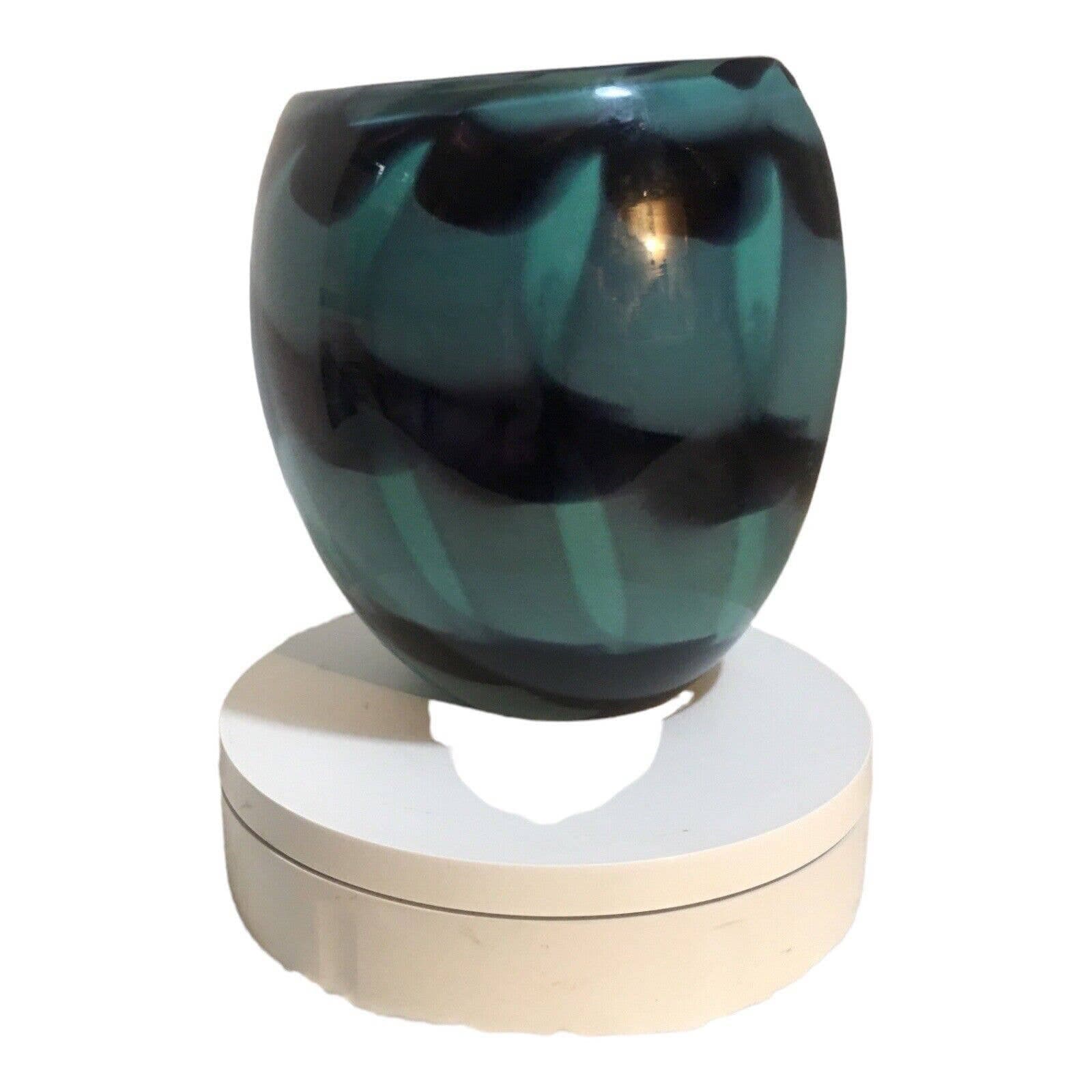 Vintage Mats Jonasson Ocean Wave Flower Vase 6 - Etsy