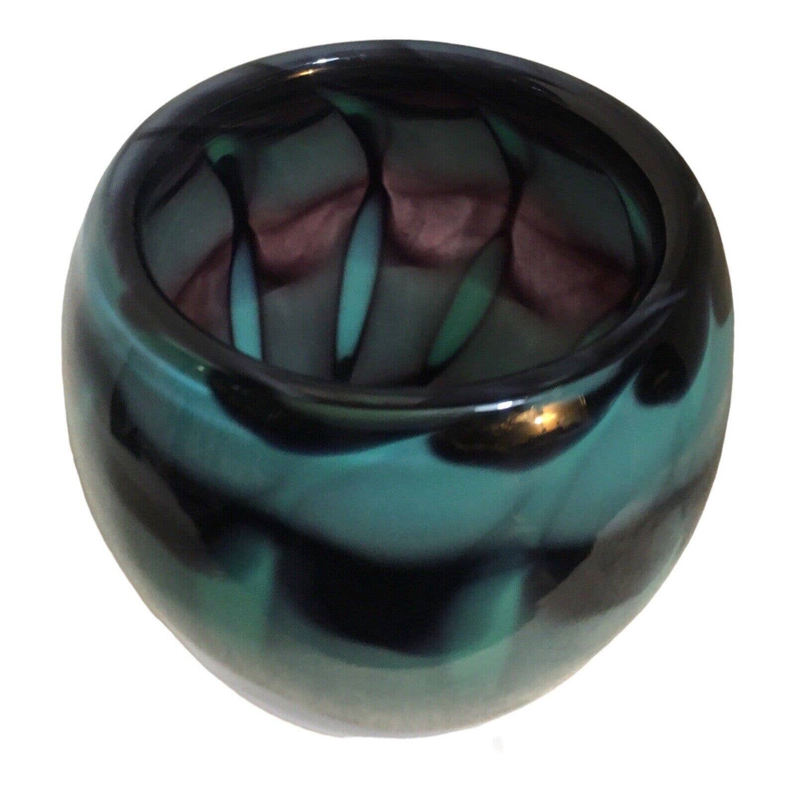 Vintage Mats Jonasson Ocean Wave Flower Vase 6 - Etsy