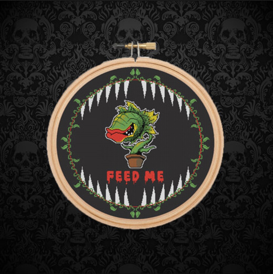 Feed Me Cross Stitch Pattern PDF - Etsy