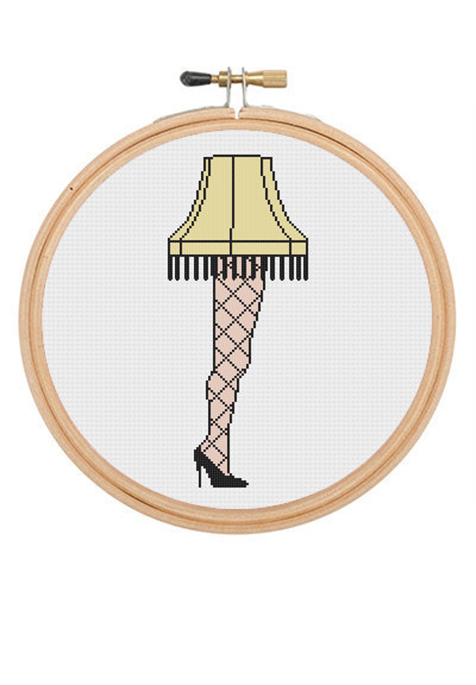 A Christmas Story Lamp Leg Cross Stitch Pattern PDF | Etsy