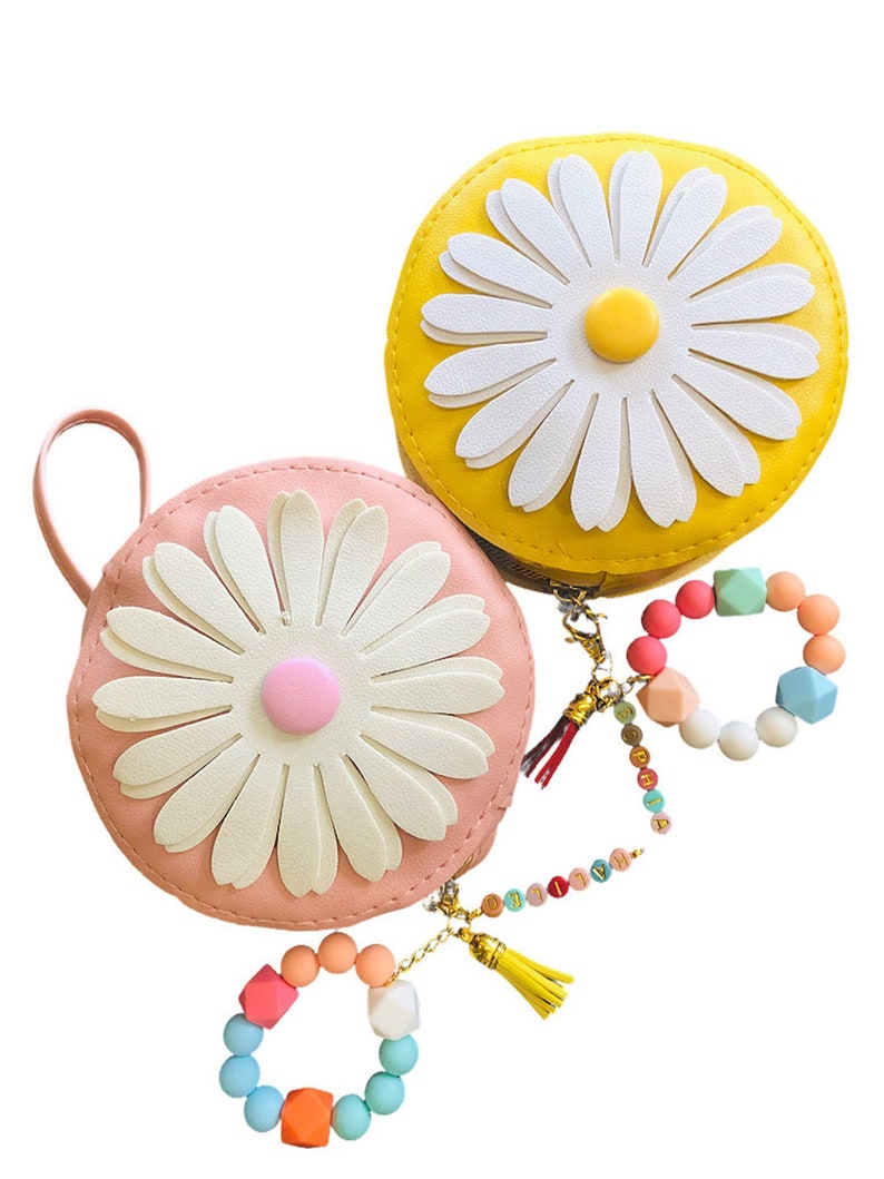 Personalized Daisy Flower Crossbody Purse for Toddler Girl Gift, Flower ...