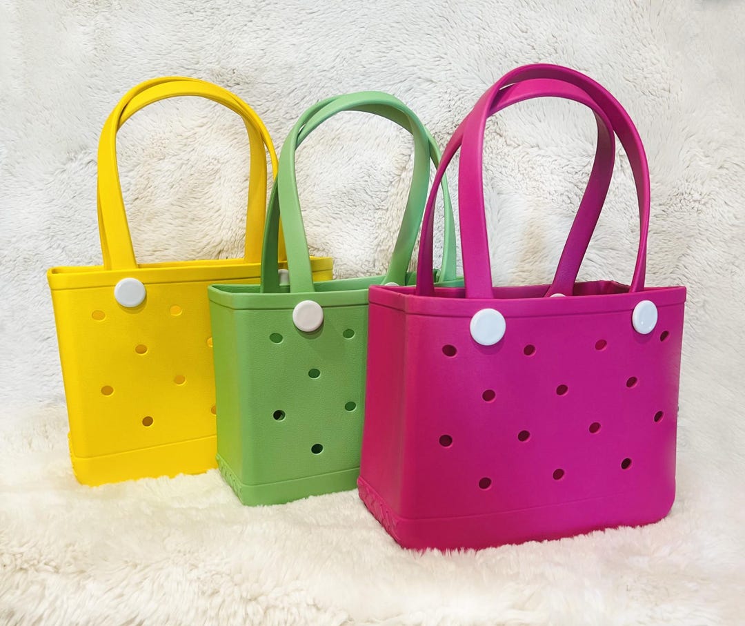 Beach Bag Rubber Beach Tote Bag - Rubber Tote Bags Waterproof Travel ...