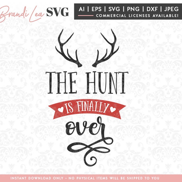 The Hunt is Over - Etsy