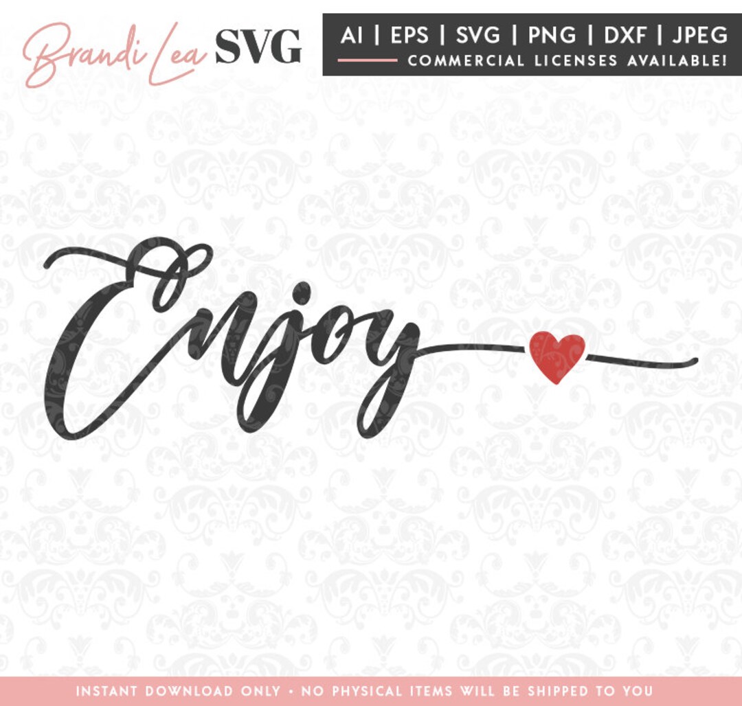 Enjoy SVG Enjoy the Little Things Motivational Svg - Etsy