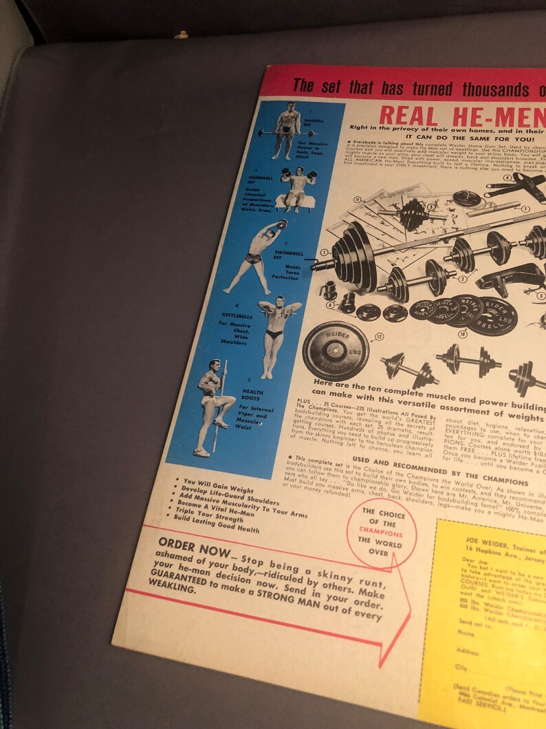 Muscle Power Beefcake Bodybuilding Vintage Magazine Jack Delinger Cover ...