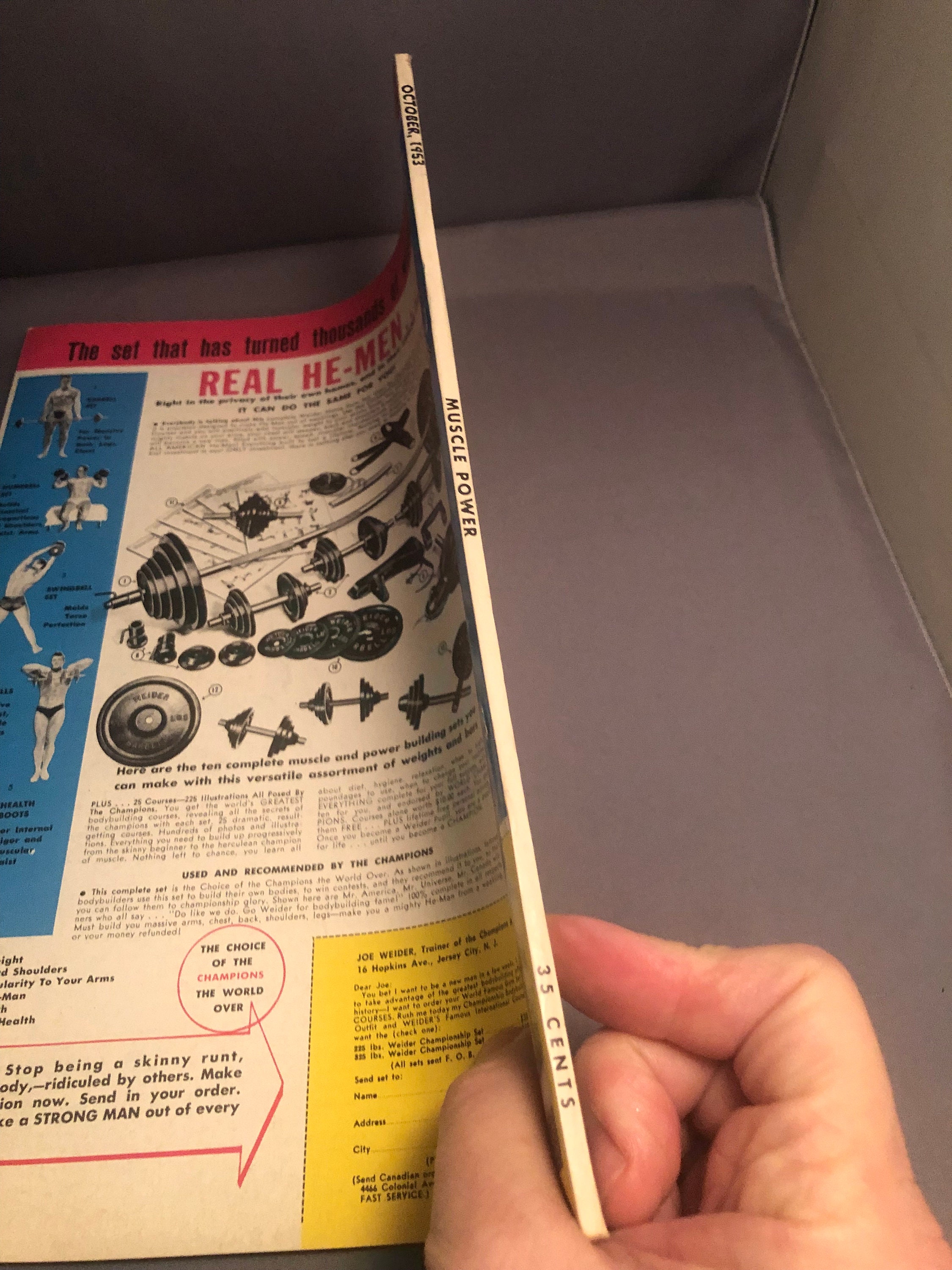 Muscle Power Beefcake Bodybuilding Vintage Magazine Jack Delinger Cover ...