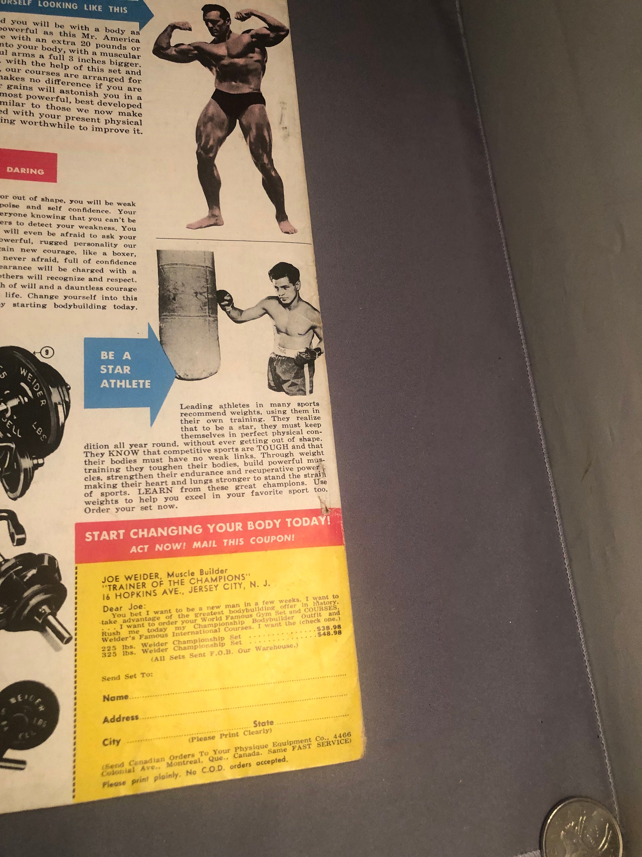 Muscle Power Beefcake Bodybuilding Vintage Magazine May 1953 . Gay ...