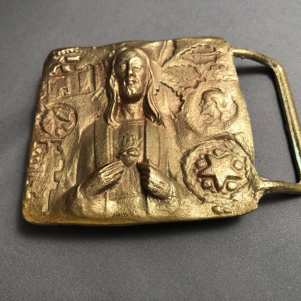Jesus Belt Buckle - Etsy