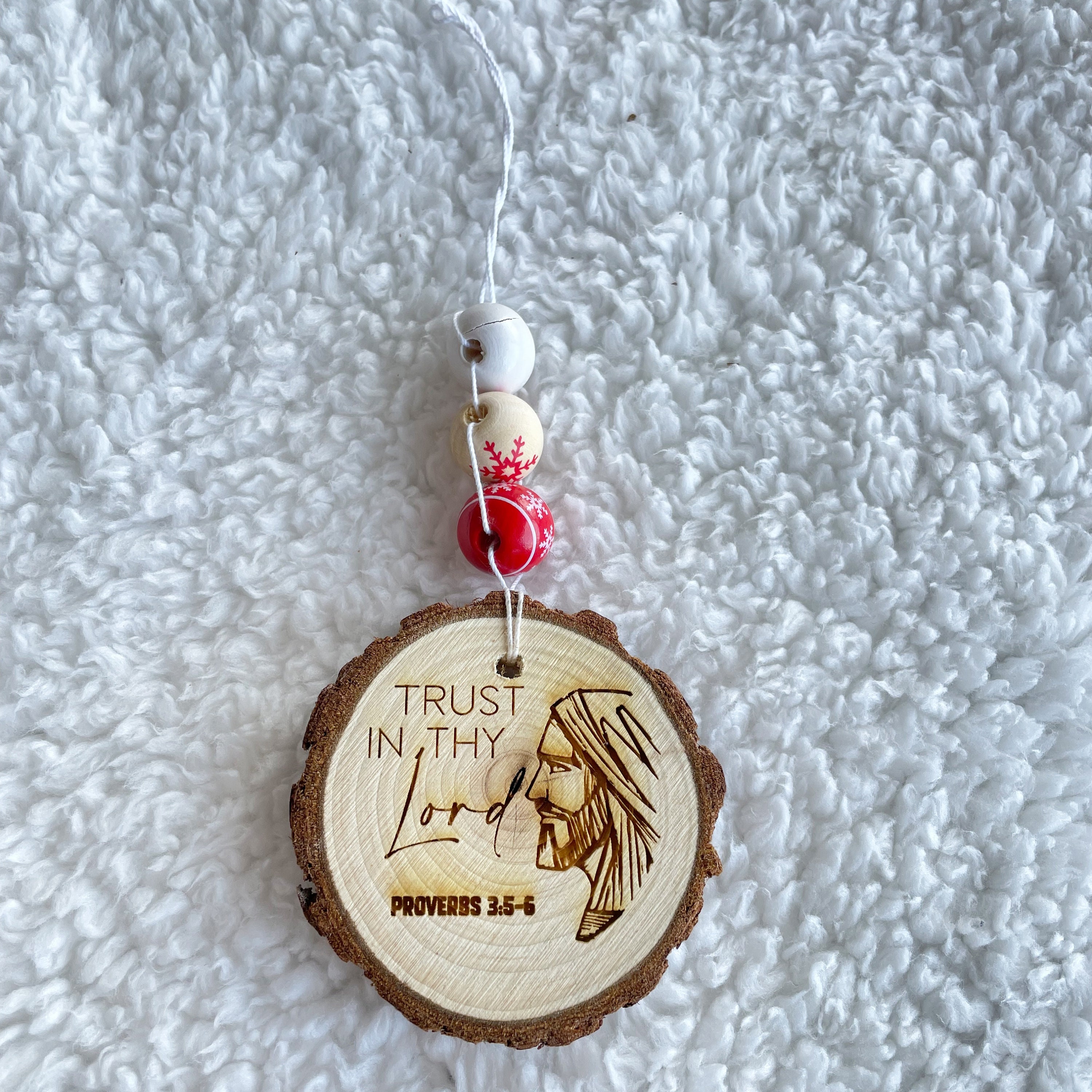 2022 Mutual Theme Proverbs 3:5-6 "trust in Thy Lord" Engraved Wood ...