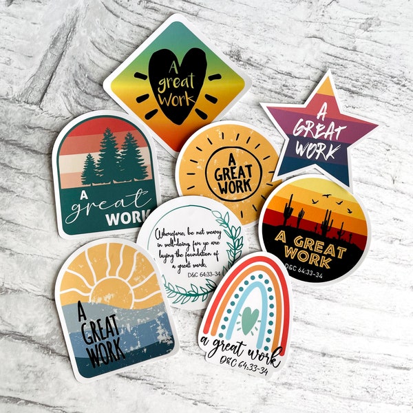 A Great Work Lds - Etsy