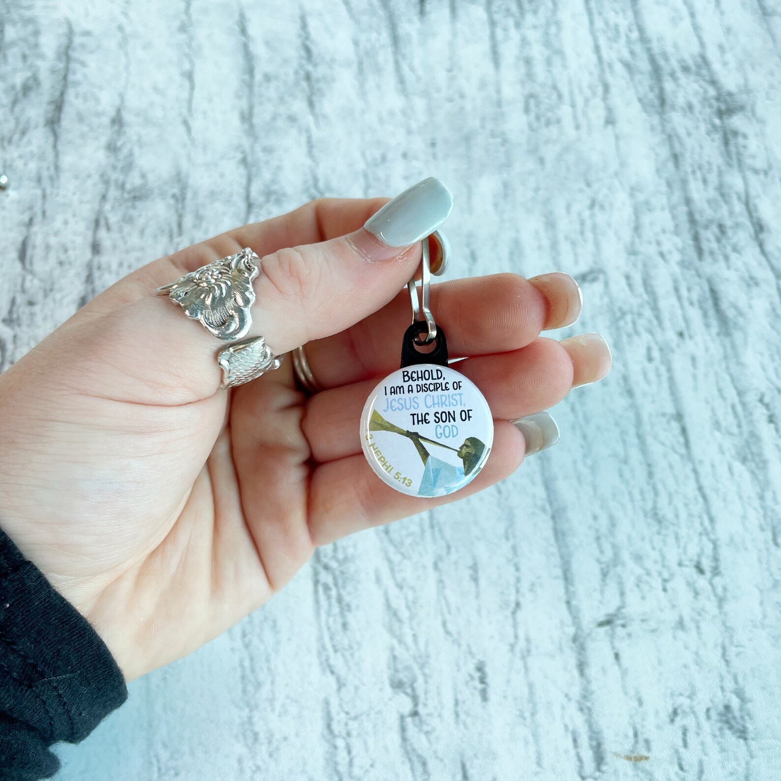 Set of 25 of the 2024 Mutual Theme 1 In. Button Zipper Pull LDS Youth ...