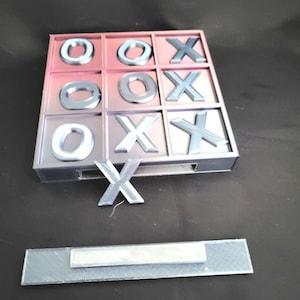 Tic Tac Toe Board Game 3d Printed - Etsy