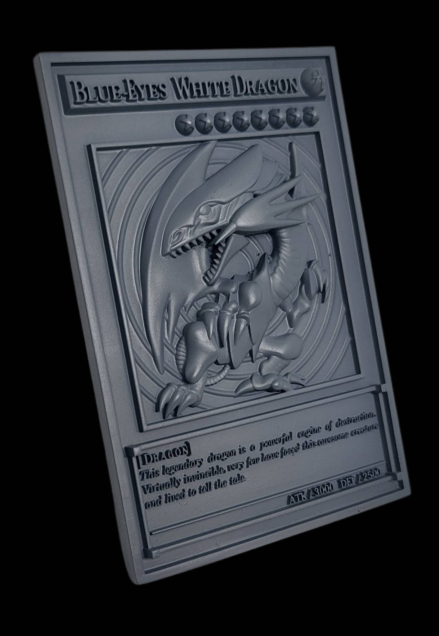 3D Blue Eyes Dragon Card - Etsy
