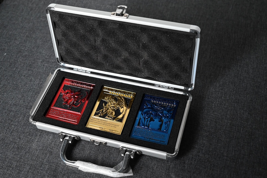 TCG Godly Gift Collection - 3D Metal Cards - Brief Case or Display ...