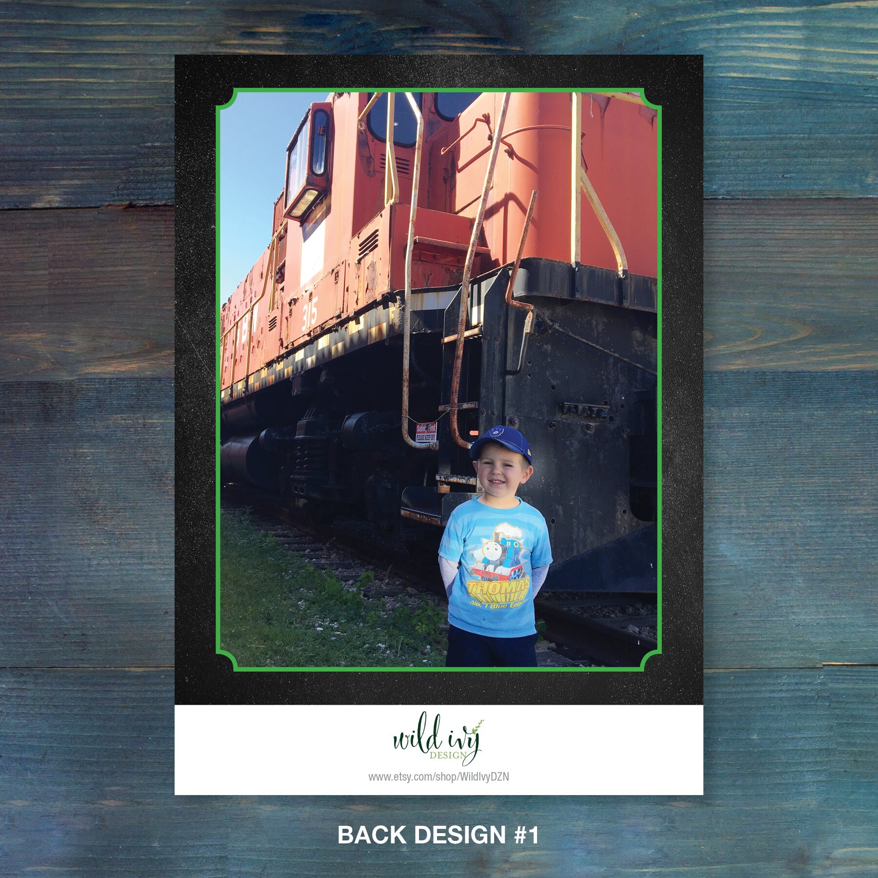 Train Birthday Invitation Diesel Train Choo Choo - Etsy