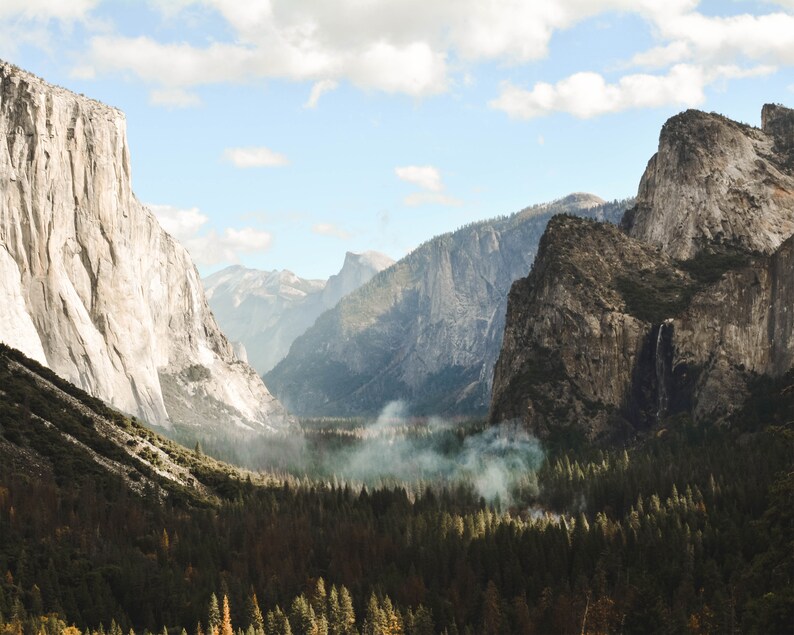 Yosemite Tunnel View Photo / INSTANT DOWNLOAD / Digital Print - Etsy