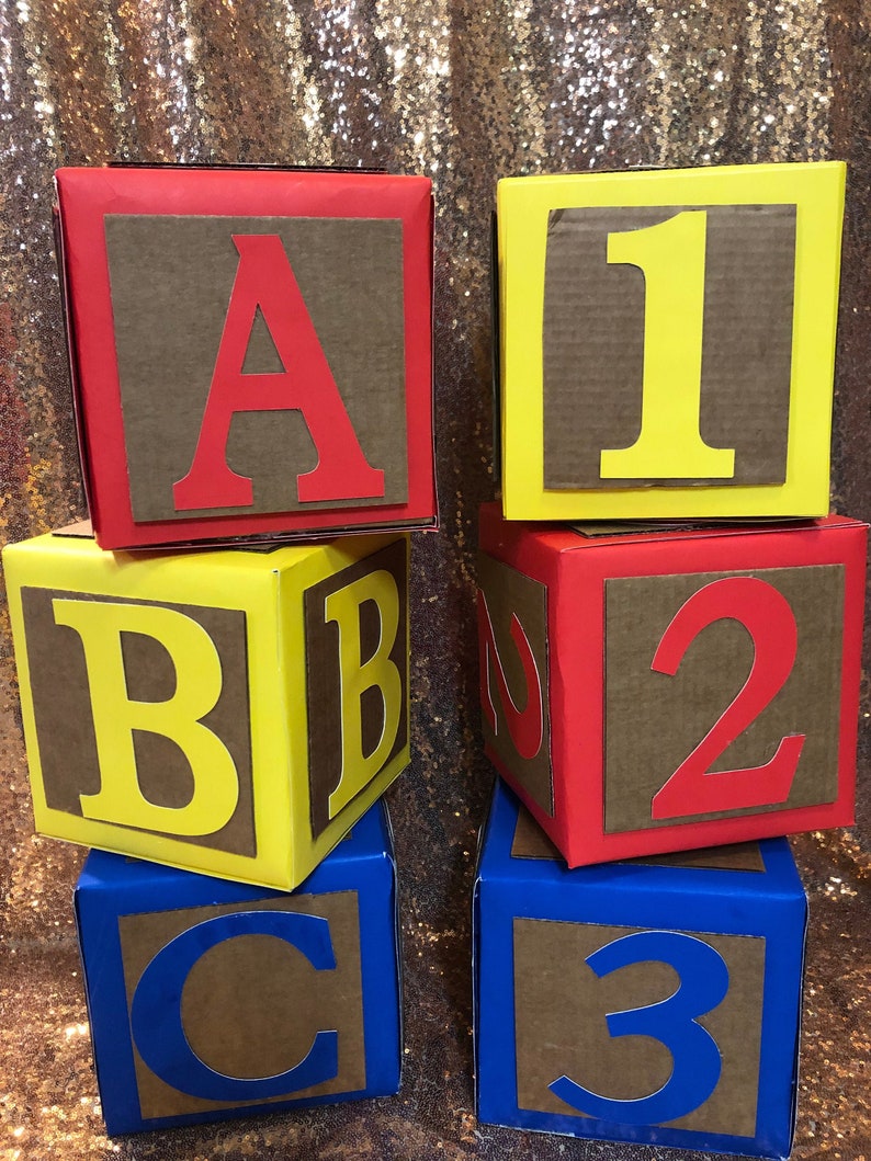 Alphabet Blocks 8x8 Life Size ABC Blocks Large Numbers - Etsy Canada