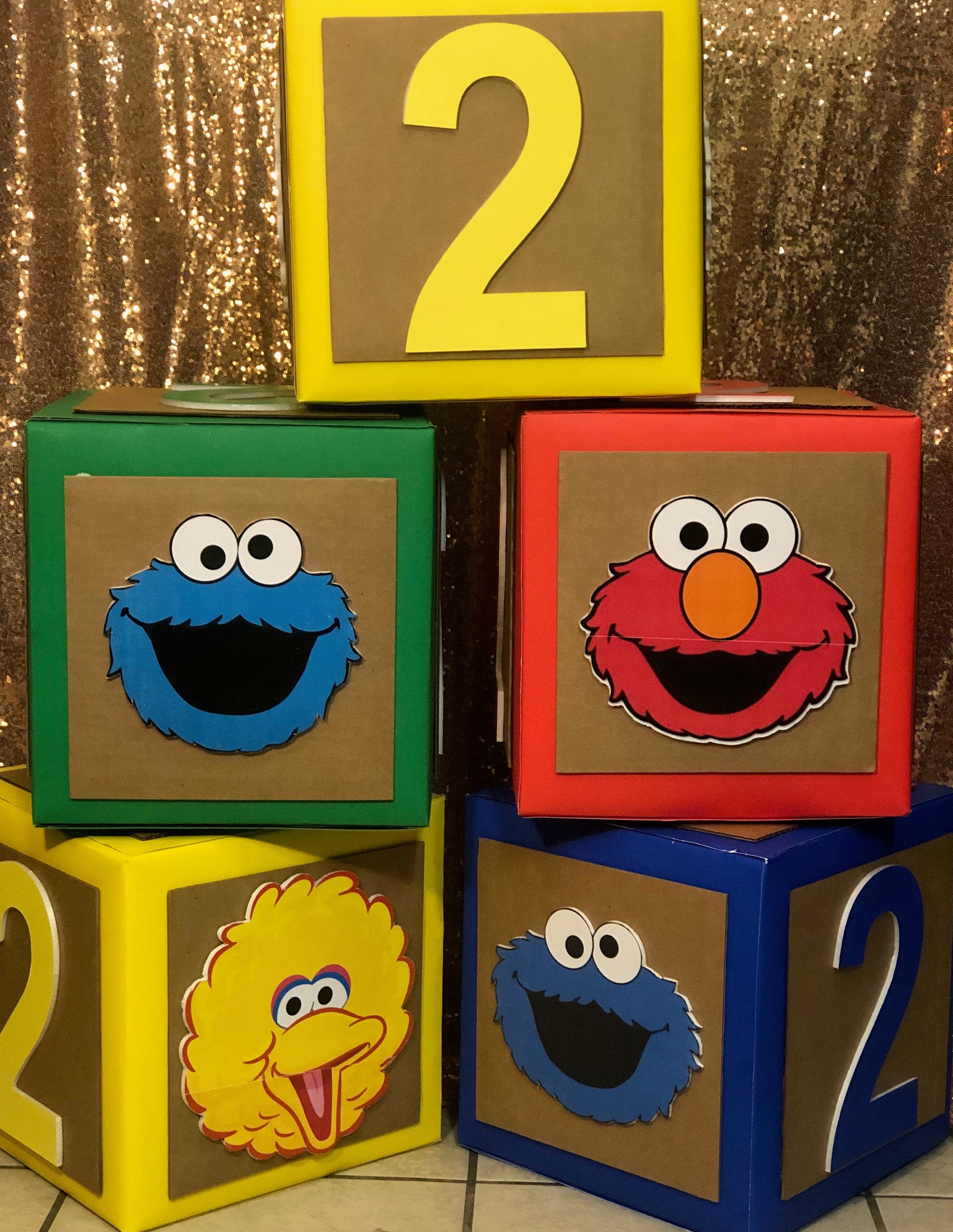 Alphabet & Number Blocks 10x10 Life Size Blocks for - Etsy UK