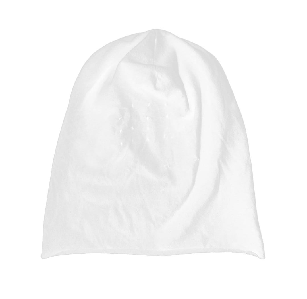 Donda Inspired Blank Mask/ Balaclava. 100% Cotton Jersey, Dyed White W ...
