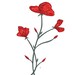 Bold Funky Flower Machine Embroidery File / Download / 3 Sizes / Satin ...