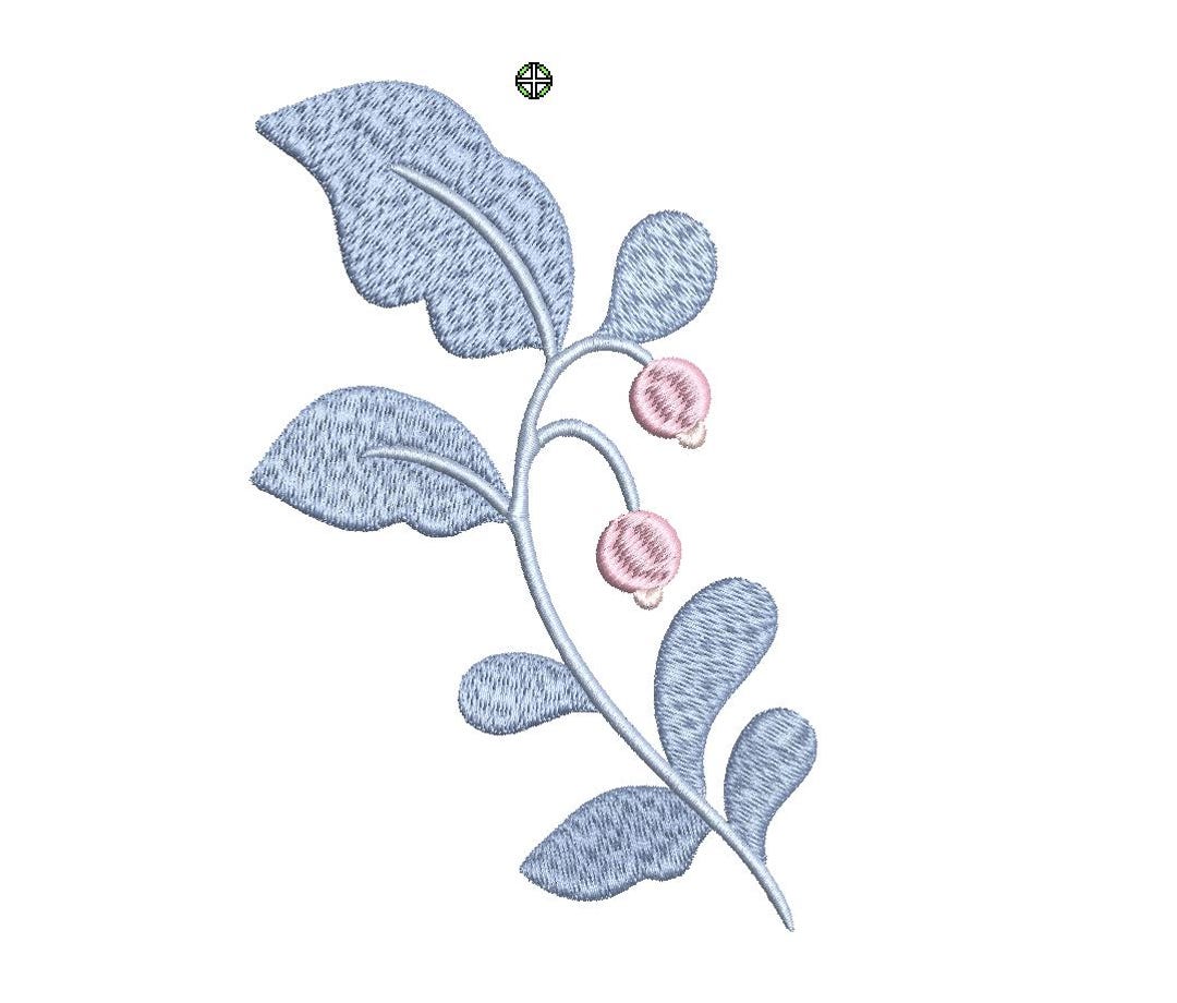 Cute Berry Blossom / Machine Embroidery Download / 2 Sizes / Satin and ...