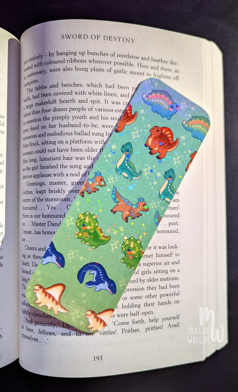 Cute Animal Bookmarks • Laminated Holographic Gift for Book Lovers ...