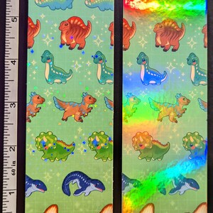 Cute Animal Bookmarks • Laminated Holographic Bookmark, Gift for Book ...