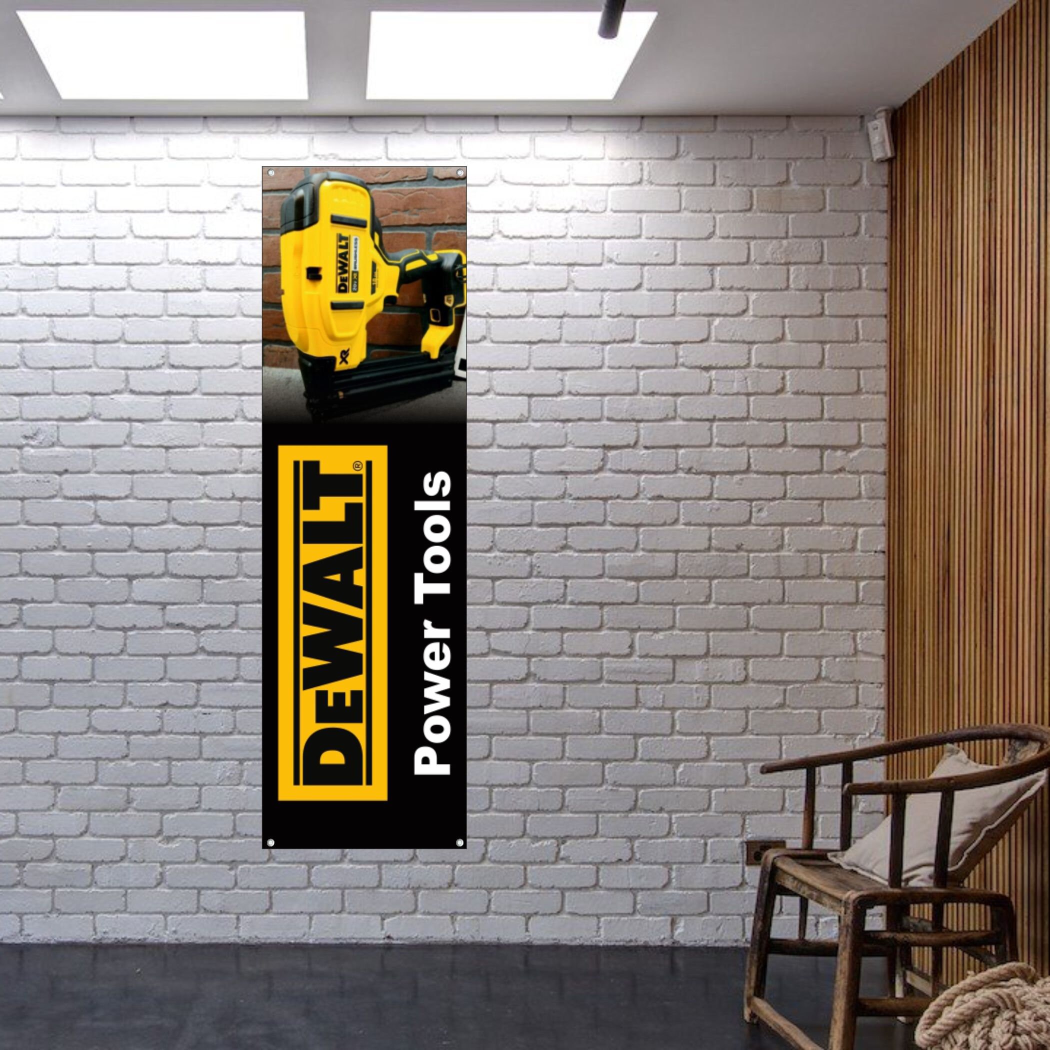 DEWALT Banner Vinyl Garage Sign Adversting Flag Racing | Etsy