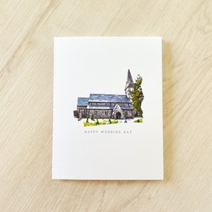 Custom Wedding Venue Card - Personalized Wedding Card - Custom Wedding ...