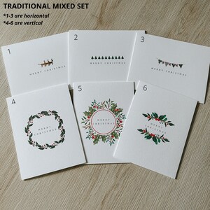 Minimal Christmas Card - Neutral Christmas Card - Merry Christmas Card ...