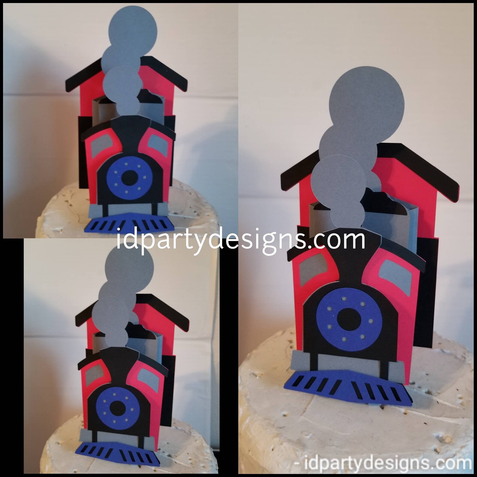 3D TRAIN CENTERPIECE Pop up Train Centerpiece Balloon Holder - Etsy