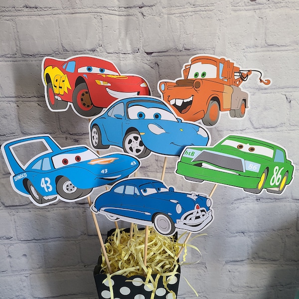 Lightning Mcqueen Cutout - Etsy