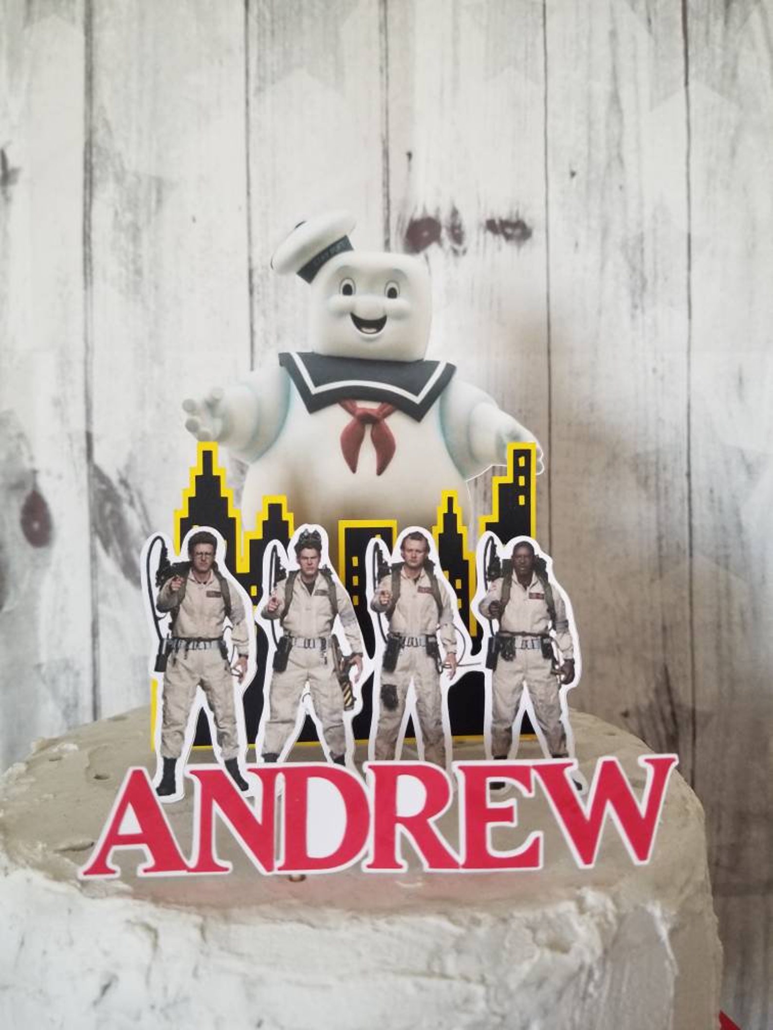 GHOSTBUSTERS CAKE TOPPER Birthday Baby Shower Centerpiece I Ain't ...