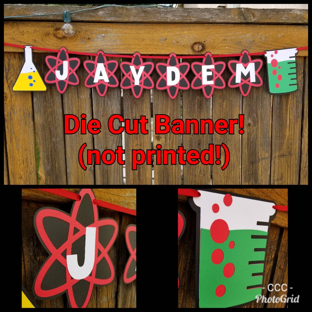 MAD SCIENTIST SCIENCE Teacher Classroom Themed Banner Stem School Theme ...